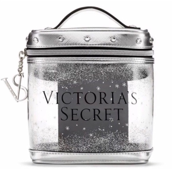 Victoria's Secret | Bags | Victorias Secret Metallic Train Case | Poshmark